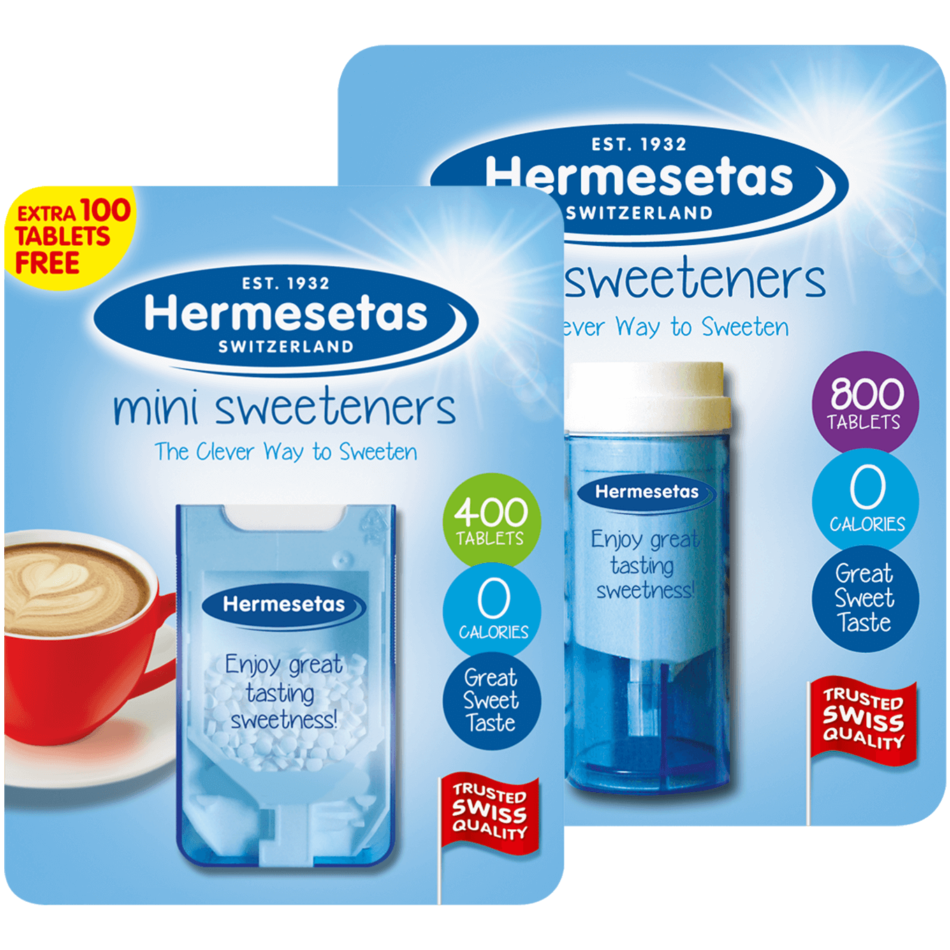 Agave Syrup Hermesetas Original Mini Sweeteners 300 Pack Hermesetas ...